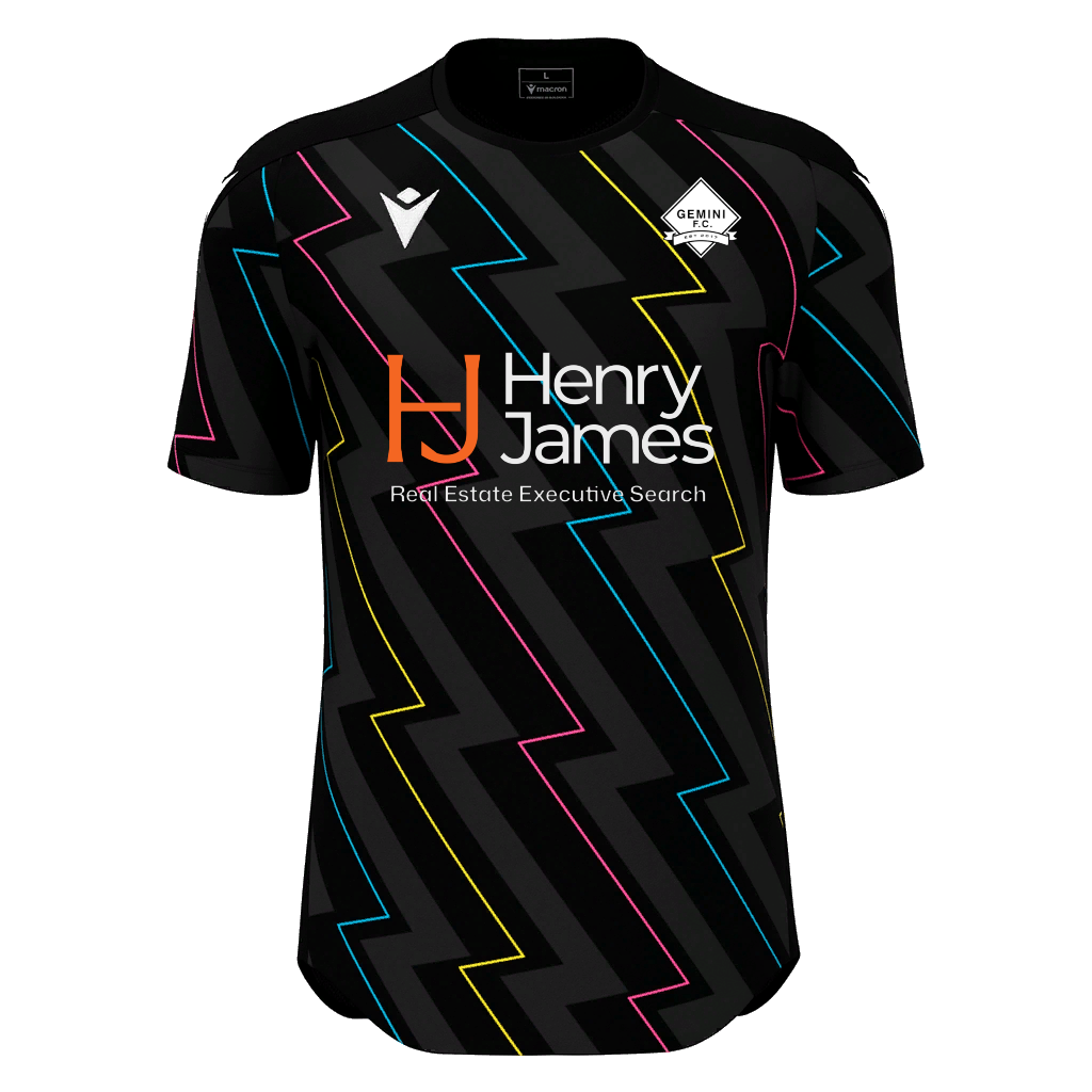 Gemini FC - WISP SHIRT SS BLK/THNDR (U8 Royals)